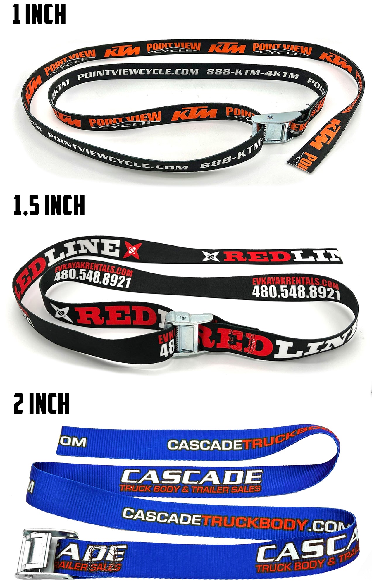 4 Foot Endless Cam Straps – NW Straps